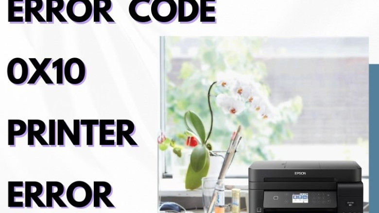 Solve Epson Error Code 0x10 | Printer Error Code | Gadget